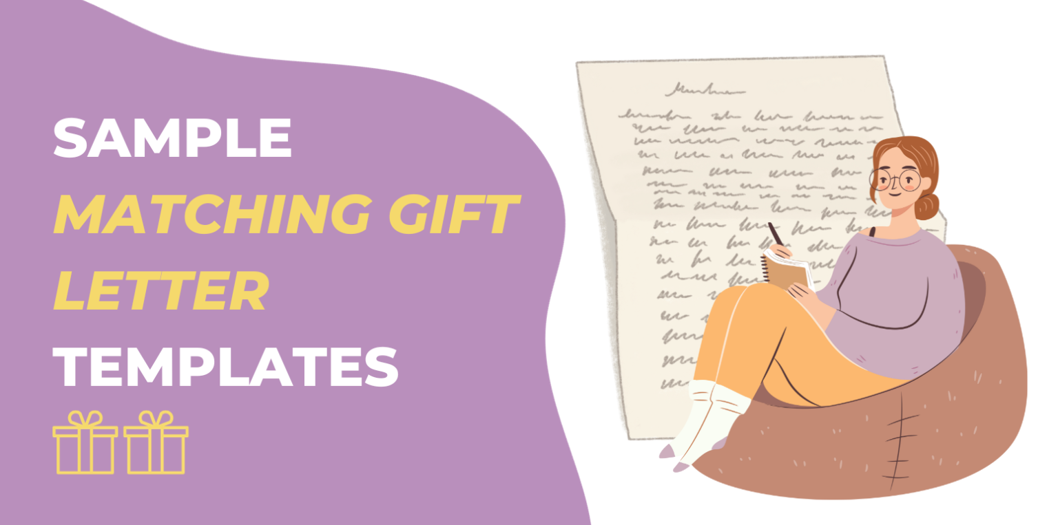 Matching Gift Letters | 12 Free Templates to Double Donations